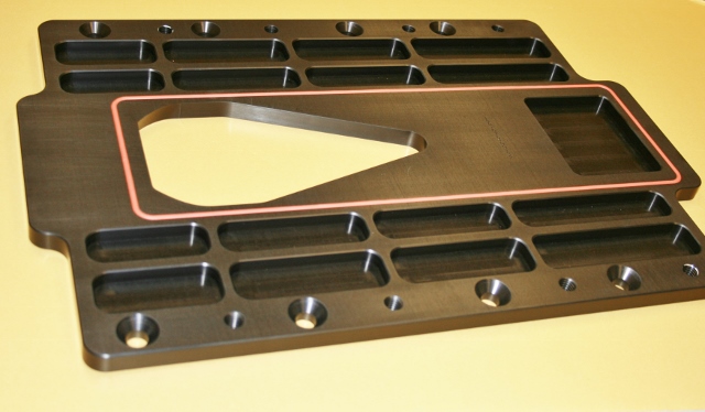 DMPE M-4 2" Set Back Blower Plate