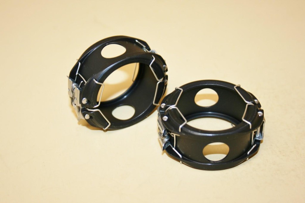 Burn Down Breather 1.250" Clam Shell Clamp Black