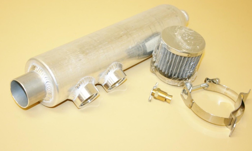Burn Down Breather Tank Assm 1 5 Quart 16 Moroso 85394