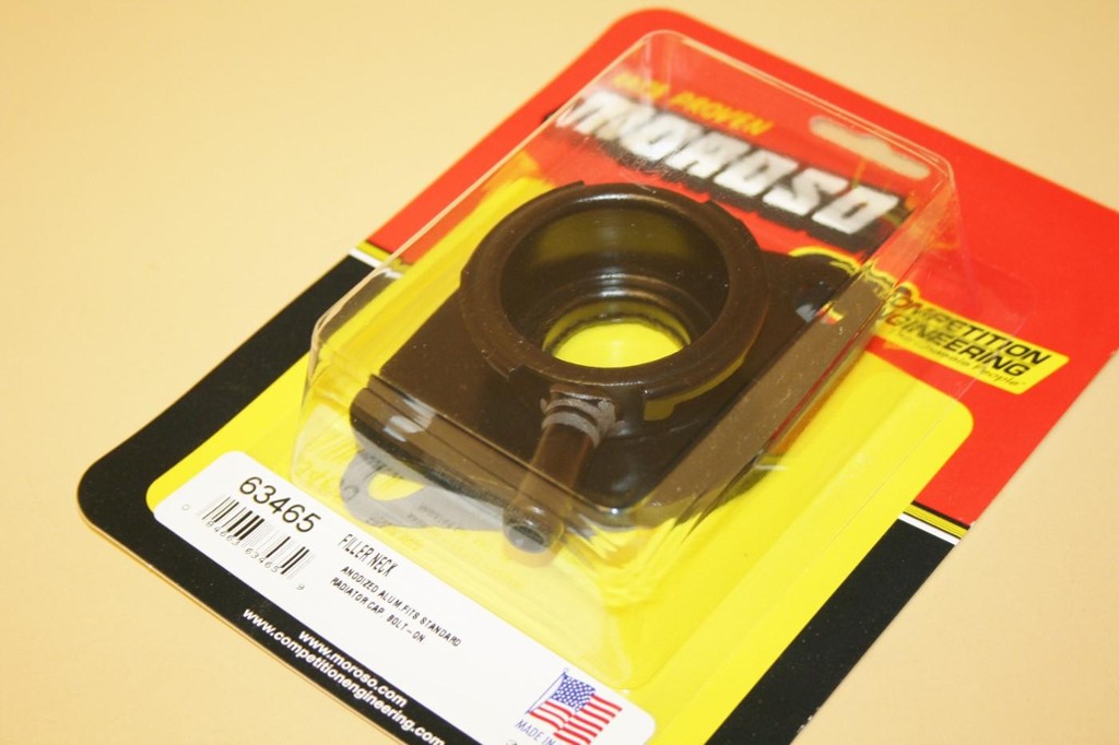 Filler Neck Manifold Anodized Moroso #63465