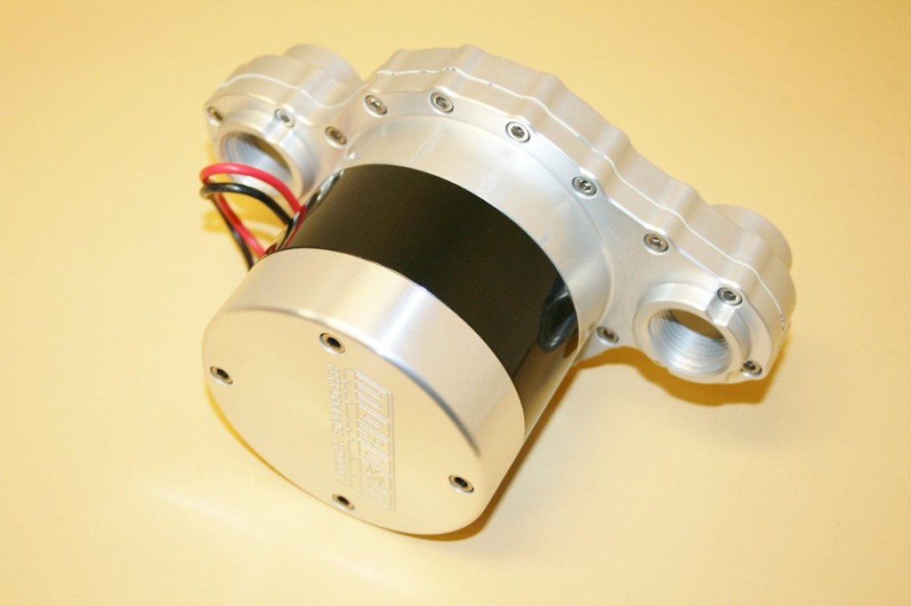 Moroso Remote Mount Billet Alum. Electric Water Pump #63570