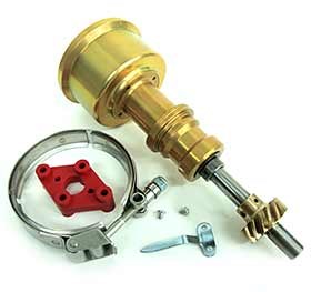 351W Straight Mag Drive Base FIE/Mallory/MSD