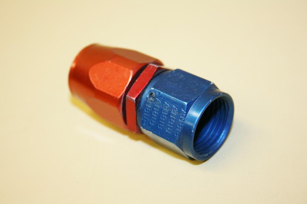 Used -10 Straight AN Fitting Non Swivel Alum.