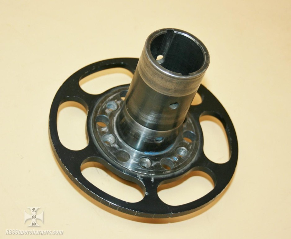 Used BBC Bearing Support Crank Hub W/Degree Ring