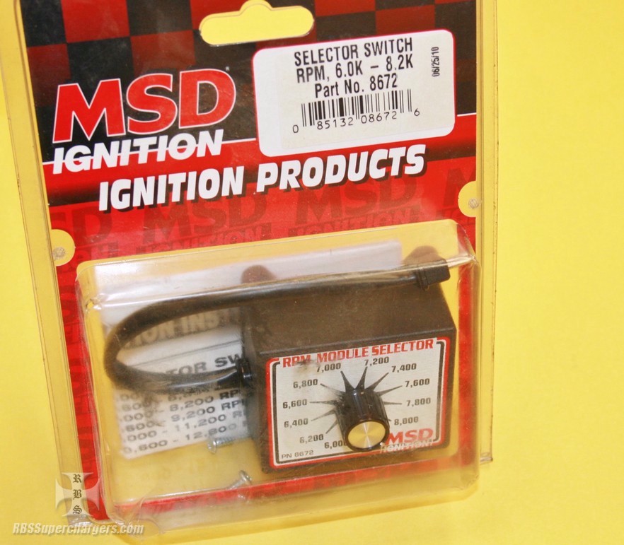 Soft Touch Rev Control Module MSD 8672 RPM Module Selector - 6.0K To 8 ...
